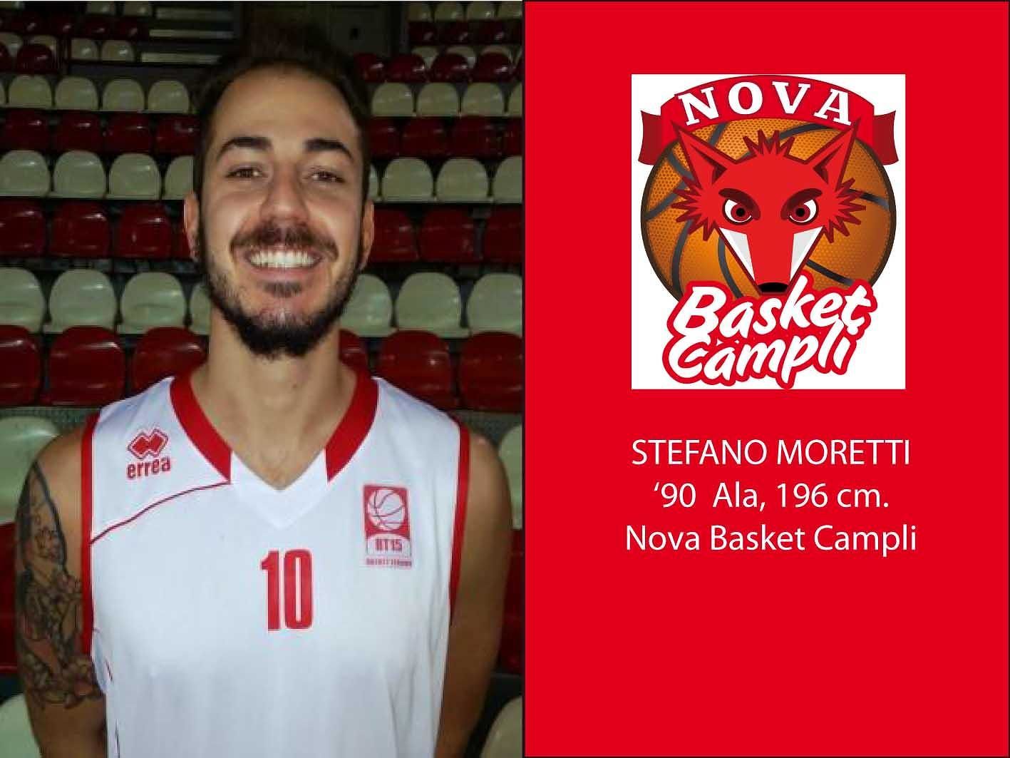 Basket, colpo Moretti per la Nova Campli - Abruzzo Cityrumors