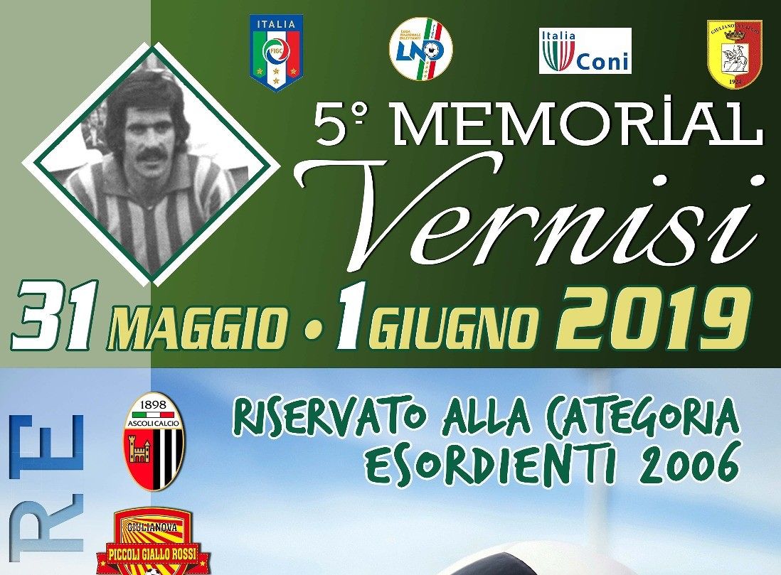 Giulianova, al via il memorial Vernisi riservato agli Esordienti ...