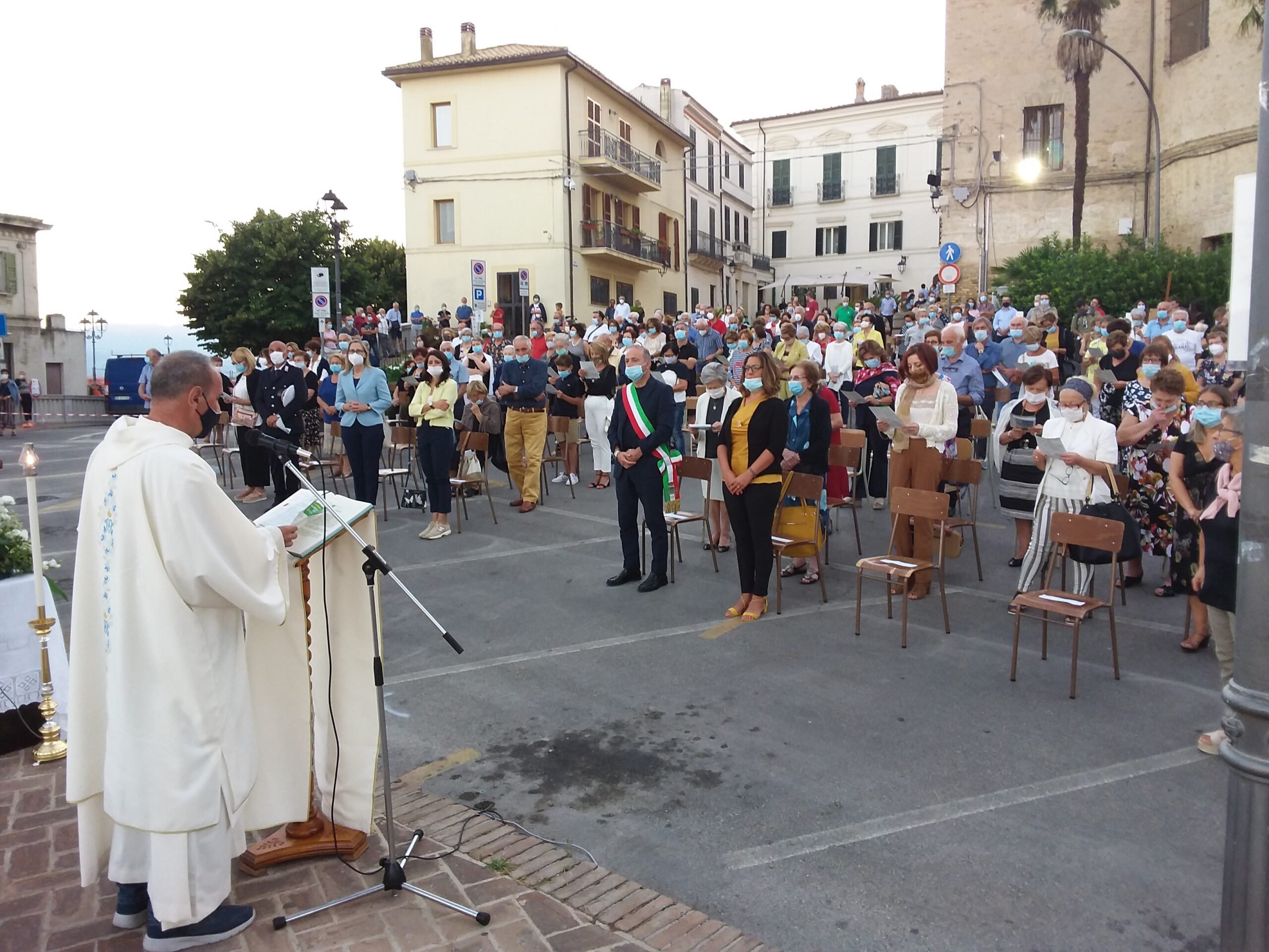 Spoltore, messa in piazza per la Madonna del Popolo - Abruzzo Cityrumors