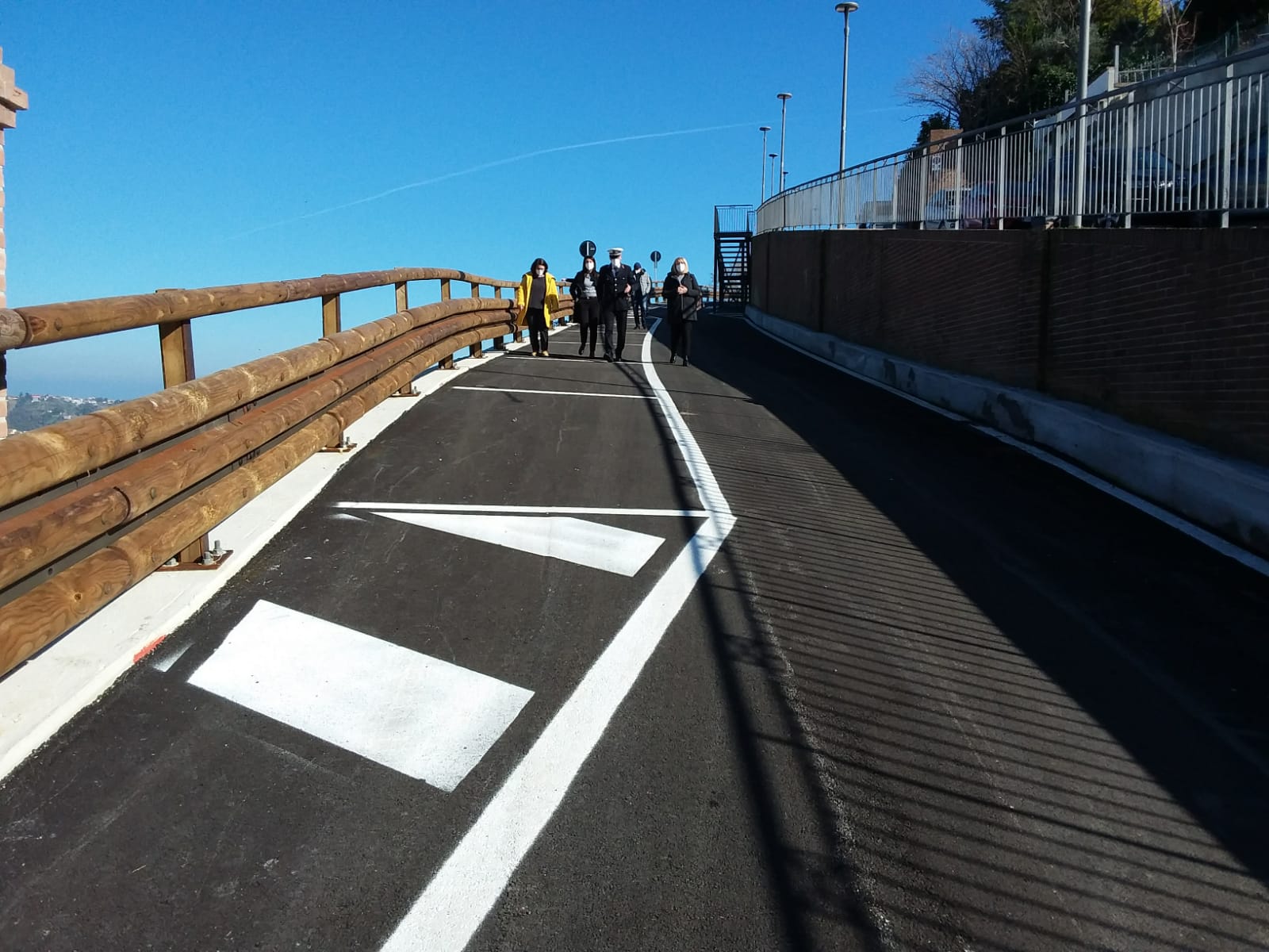 Spoltore, aperta la nuova Via del Castello - Abruzzo Cityrumors