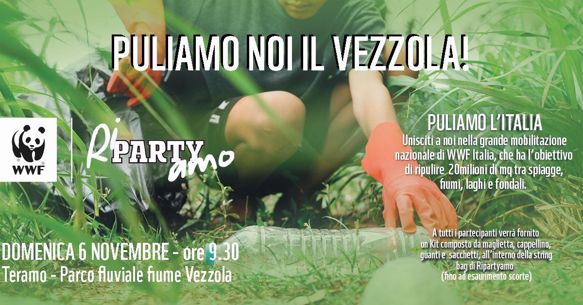 "Puliamo l'Italia" del WWF arriva al parco fluviale di Teramo - Abruzzo ...