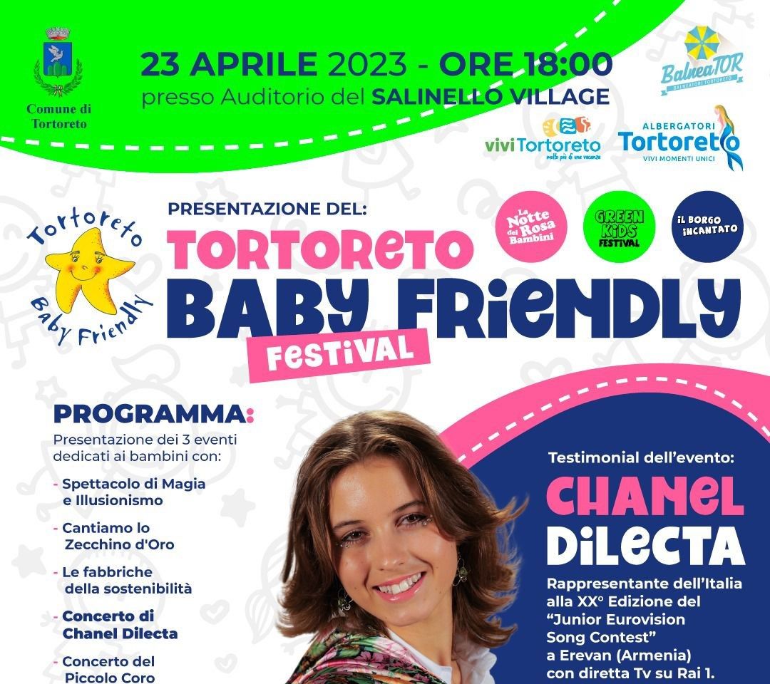 Tortoreto baby friendly festival: domenica l'anteprima - Abruzzo Cityrumors