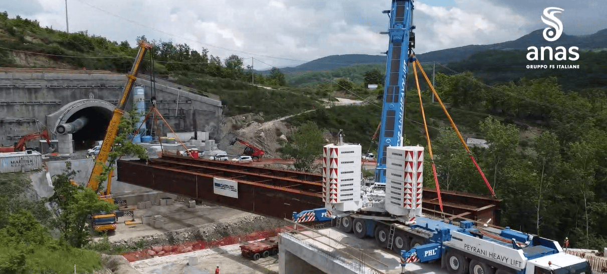 Fondovalle Sangro: completato il varo del viadotto 2 a Gamberale ...